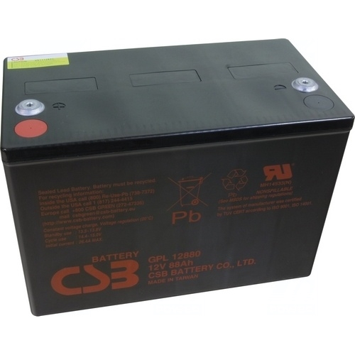akumulátor CSB GPL12880 (12V/88Ah) |BatteryShop.sk